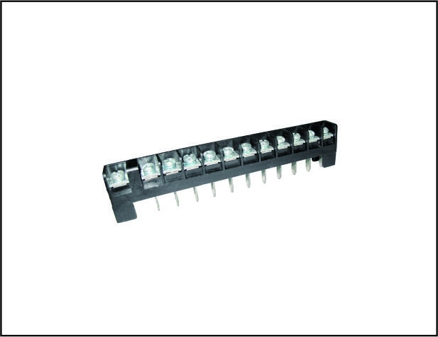 Brass Rail Terminal Power Distribution Block 40A / 600V M4 Screw 13.5mm ...