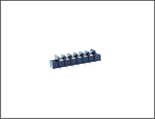PA66 Brass Terminal Block Power Connector 20A / 300V M3 Screw 8.25mm Pitch