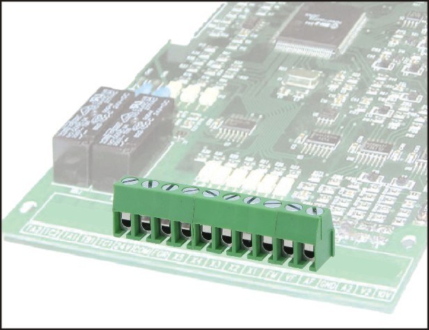 3.50mm Pitch PCB Terminal Blocks M2 Screw PA66 Brass Copper Steel 8A 160V