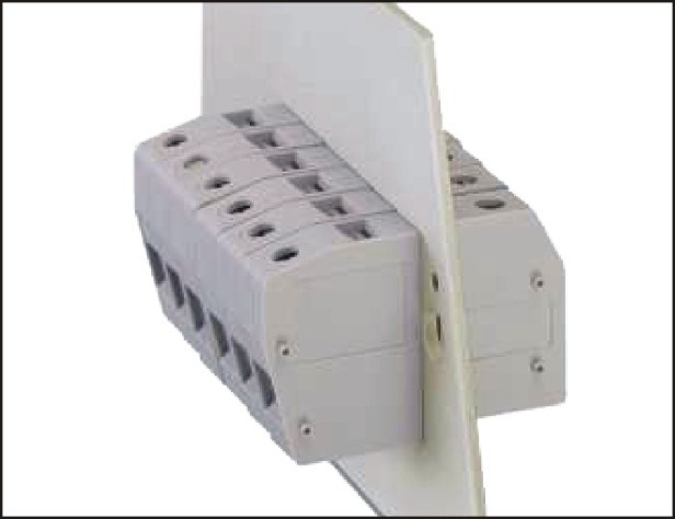 Screw M5 Terminal Block Connector Through Wall 100A / 600V 12.1mm ...