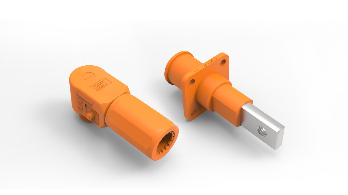 DC 1000V Waterproofing Electrical IP67 Terminal Block 200A Color Orange ...