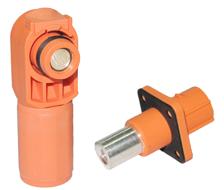 DC 1000V Waterproofing Electrical IP67 Terminal Block 200A Color Orange ...