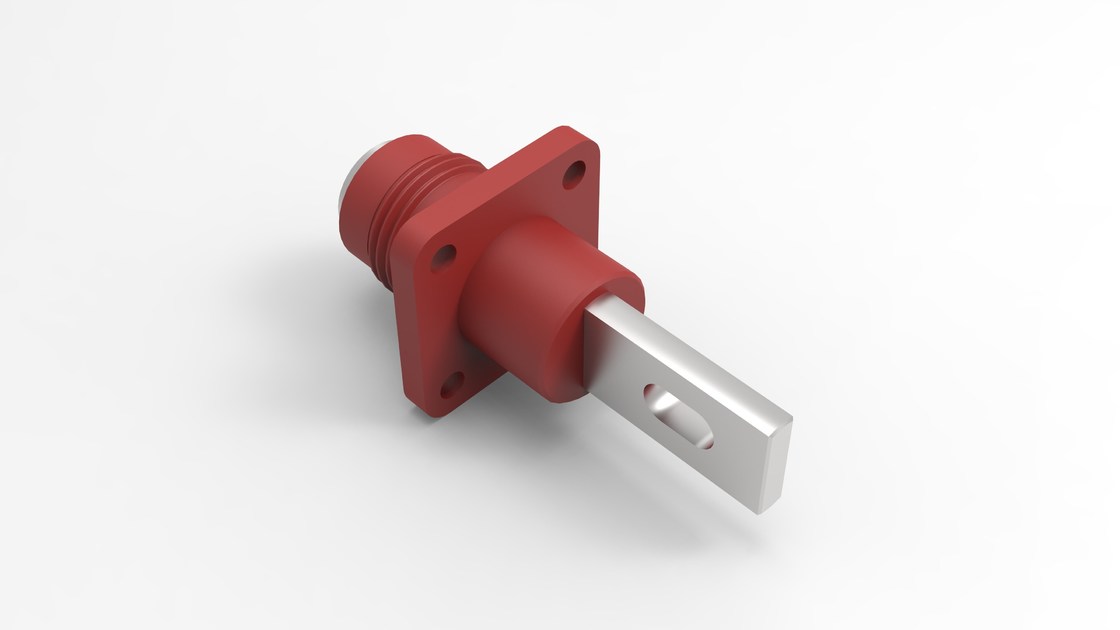 DC 1000V Waterproofing Electrical IP67 Terminal Block 200A Color Red ...