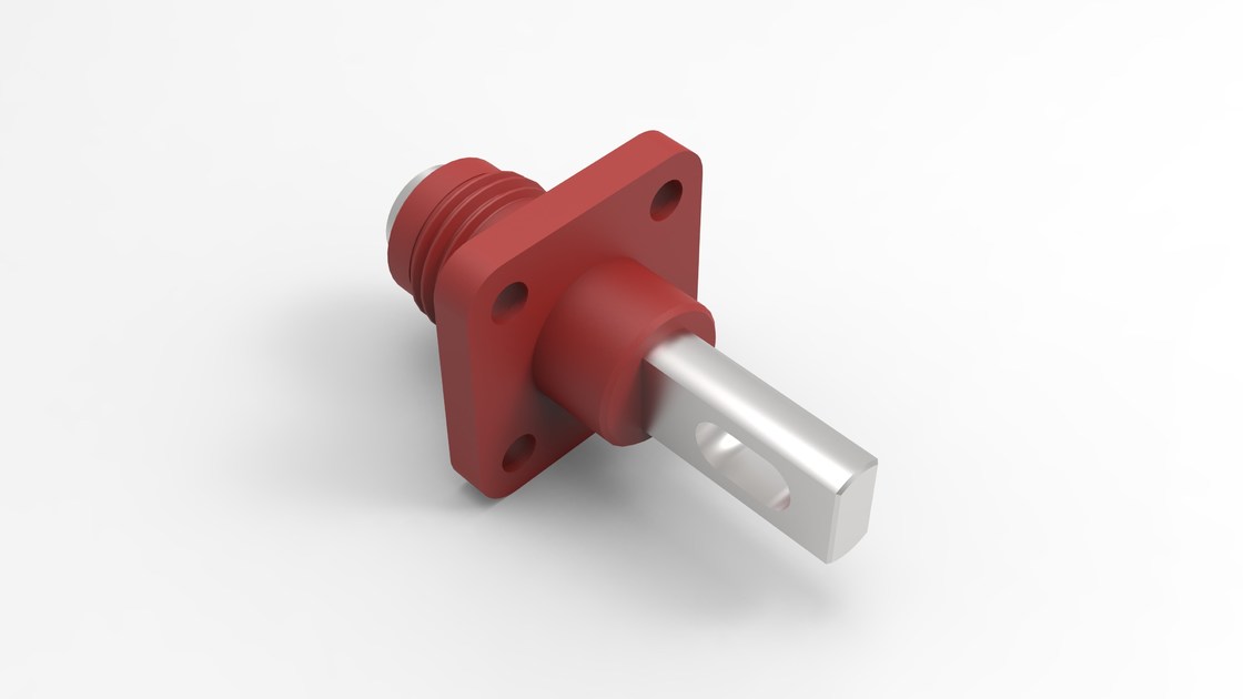 DC 1000V Waterproofing Electrical IP67 Terminal Block 200A Color Red ...