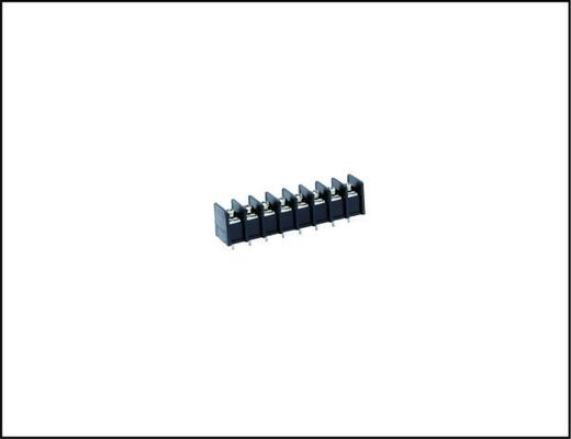 300V 15A Distribution Terminal Blocks PBT / UL94-V0 Brass Rail M5 Screw ...
