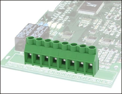 M4 Screw PCB Mount Terminal Block PA66 Brass Copper Steel 12.7 Pitch
