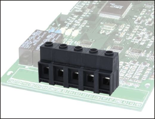 M4 Screw PCB Mount Terminal Block PA66 Brass Copper Steel 12.7 Pitch