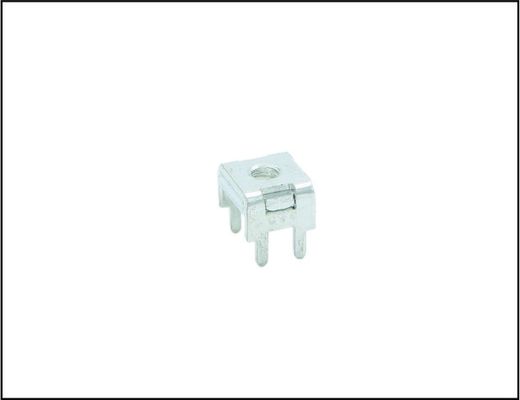 100A 135A PCB Welding Terminal M5 Screw Steel Ni Plated PBT / UL94-V0 Brass