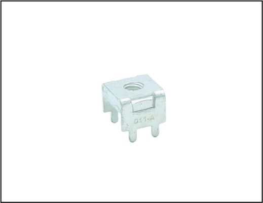 100A 135A PCB Welding Terminal M5 Screw Steel Ni Plated PBT / UL94-V0 Brass